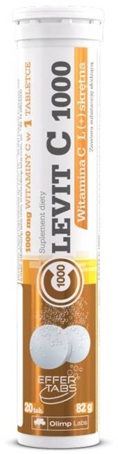 Levit C 1000, 20 ефервесцентни таблетки, Olimp | Ozone.bg
