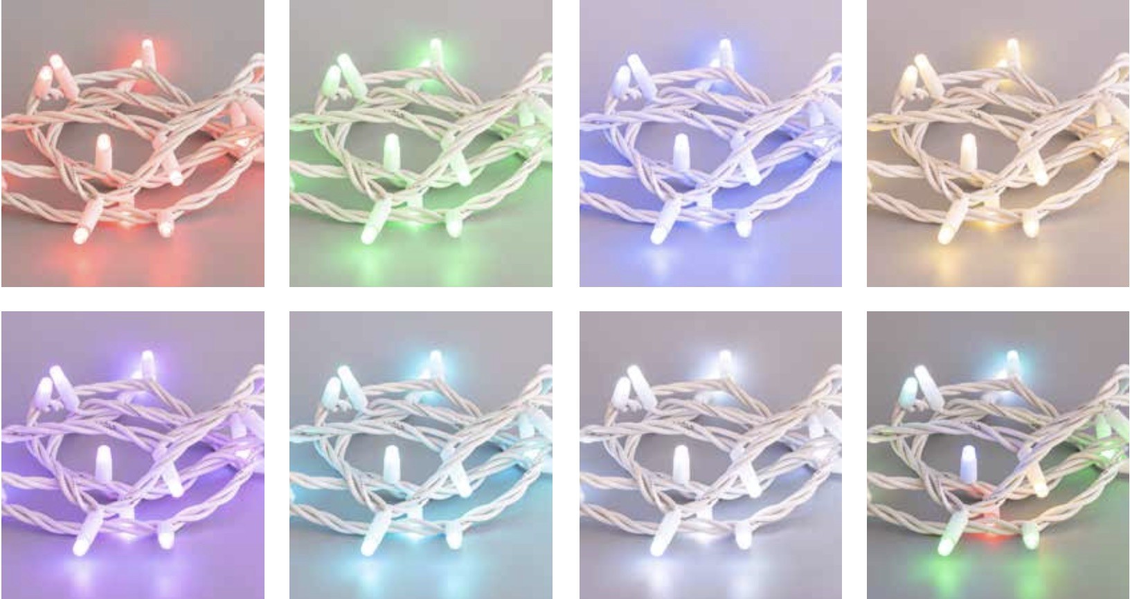 LED Лампички Eurolamp - Line, IP65, 50 W, 40.10 m, Smart RGBW | Ozone.bg