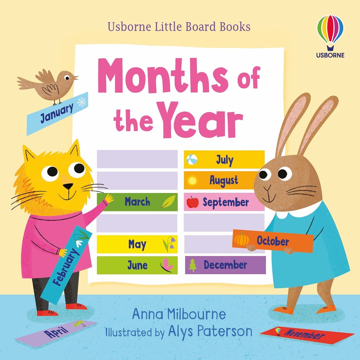Little Board Books: Months of the Year | Анна Милбърн | Цена | Ozone.bg
