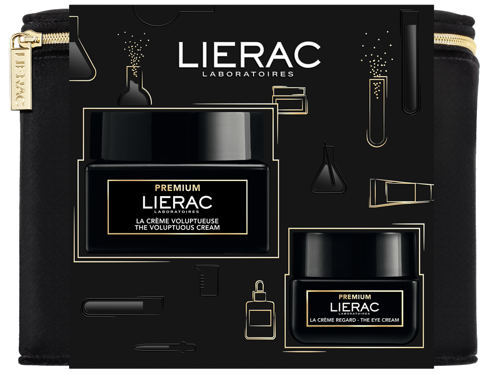 Lierac Premium Комплект - Богат крем + Околоочен крем, 50 + 15 ml ...