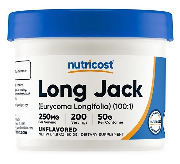 Long Jack, 250 mg, 50 g, Nutricost | Ozone.bg