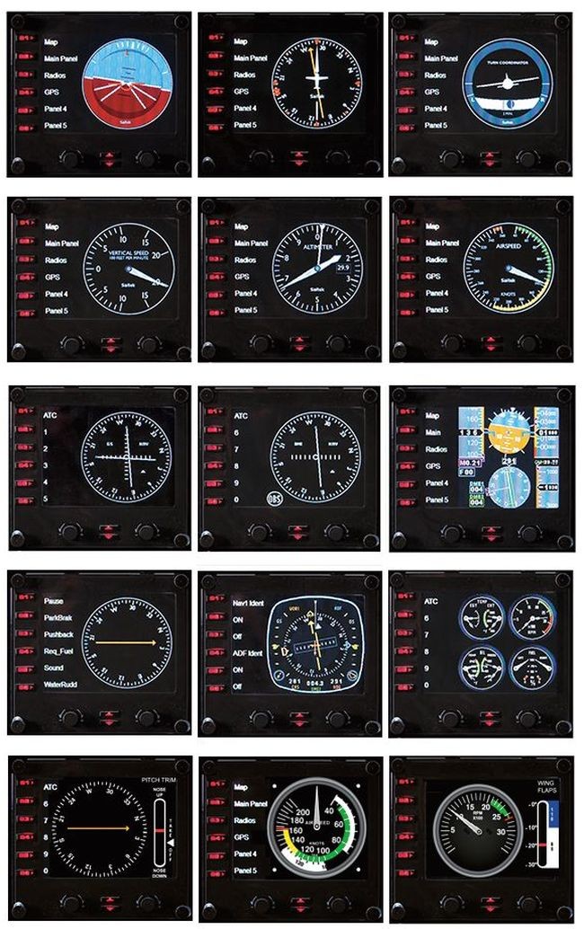 Панел Logitech G Saitek Pro Flight Instrument | Ozone.bg