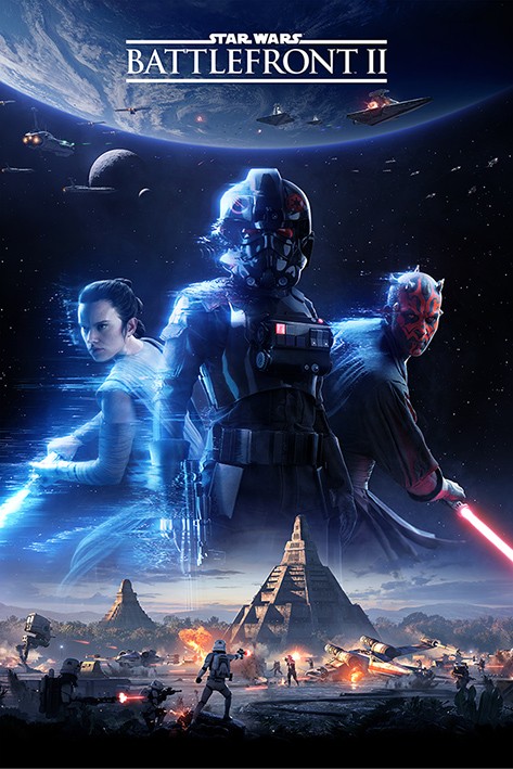 Макси плакат Pyramid - Star Wars Battlefront 2 (Game Cover) | Ozone.bg