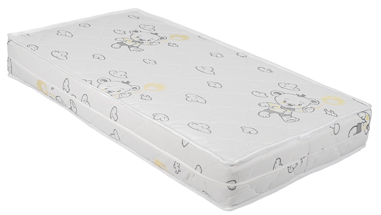 Матрак KikkaBoo - CocoCraft, Premium, 60 х 120 х 15 cm, Bear Grey ...