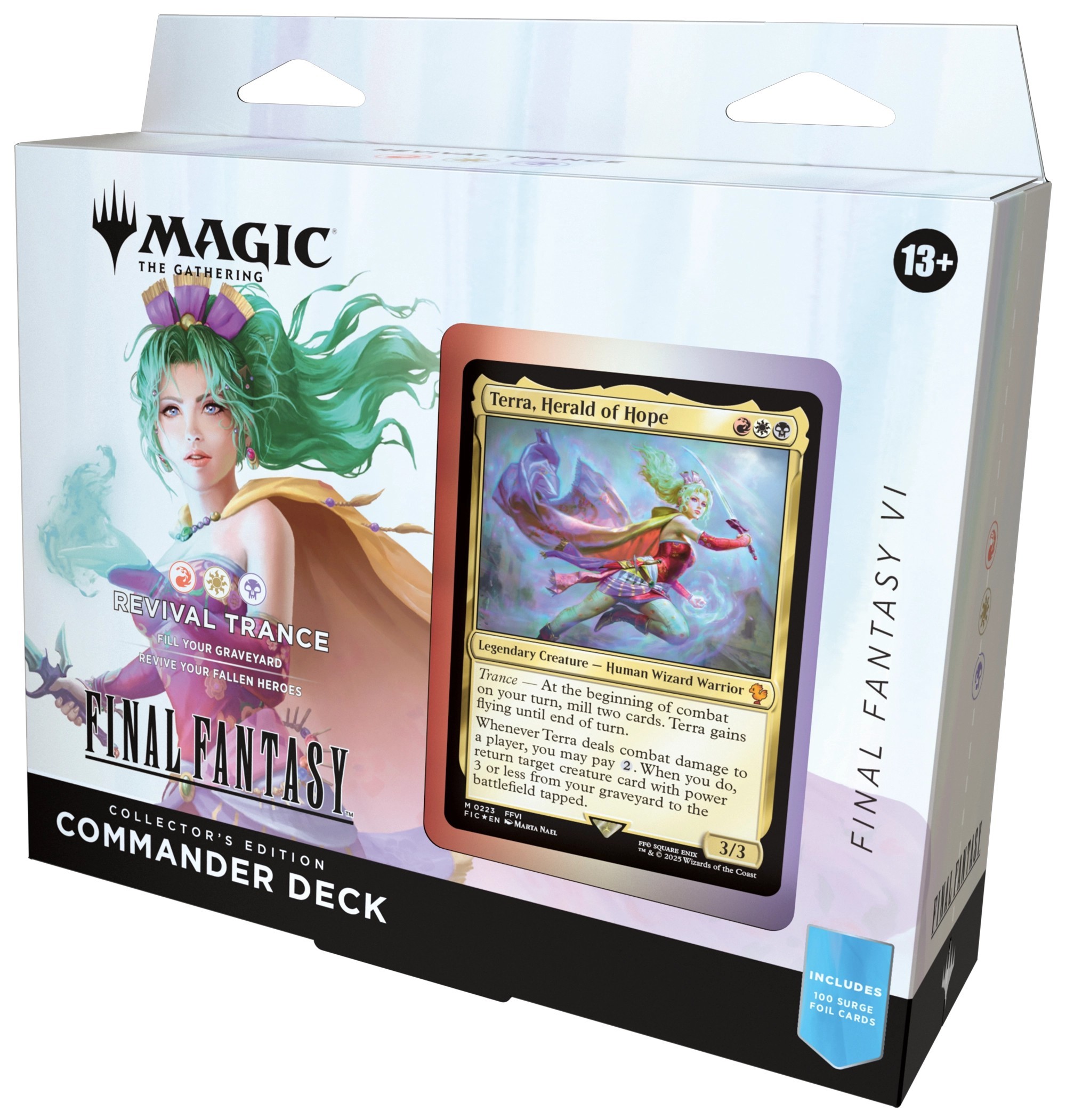 Magic The Gathering: Final Fantasy Collector's Edition Commander Deck ...