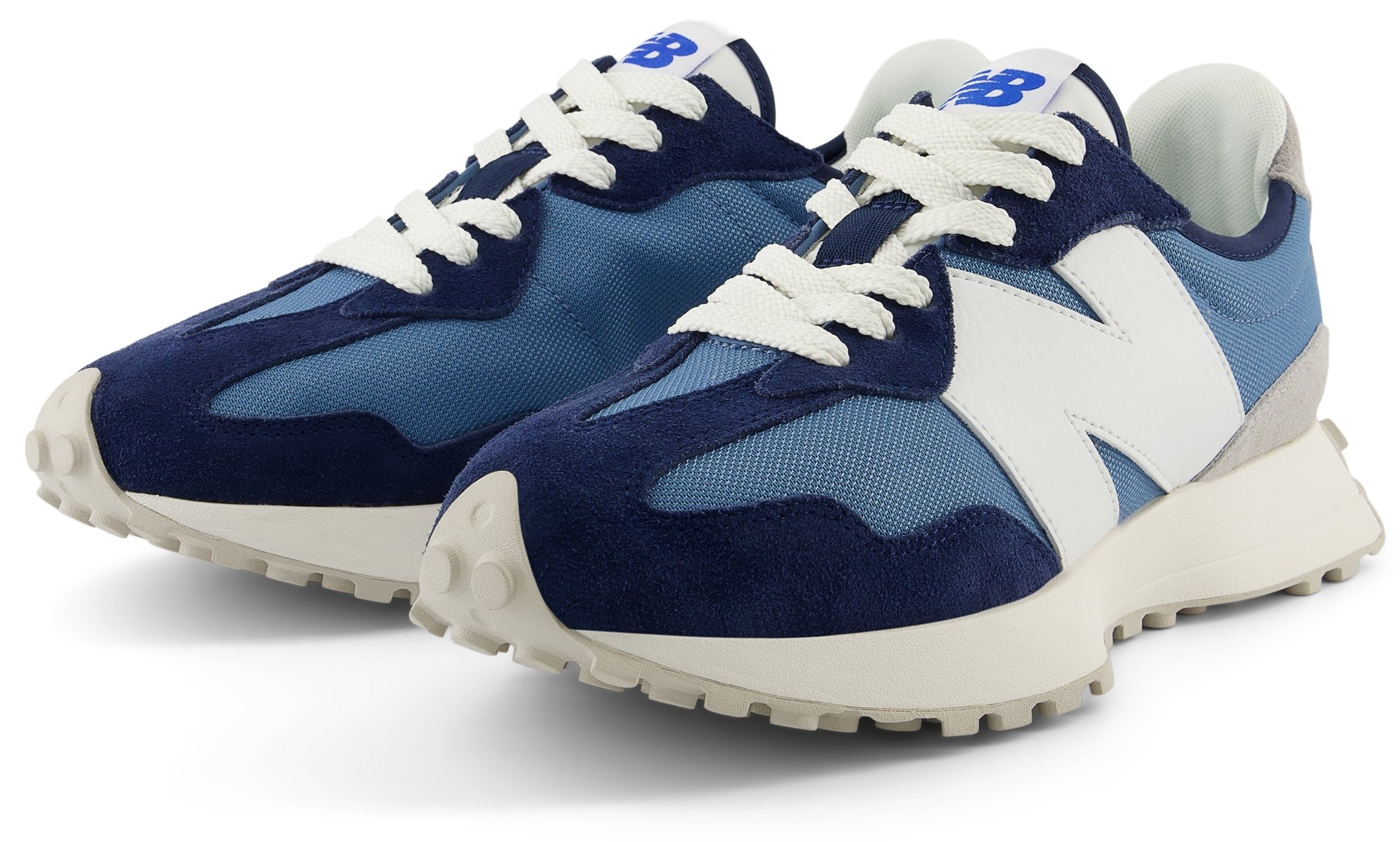 Мъжки обувки New Balance - 327 Classics , сини/бели | Ozone.bg