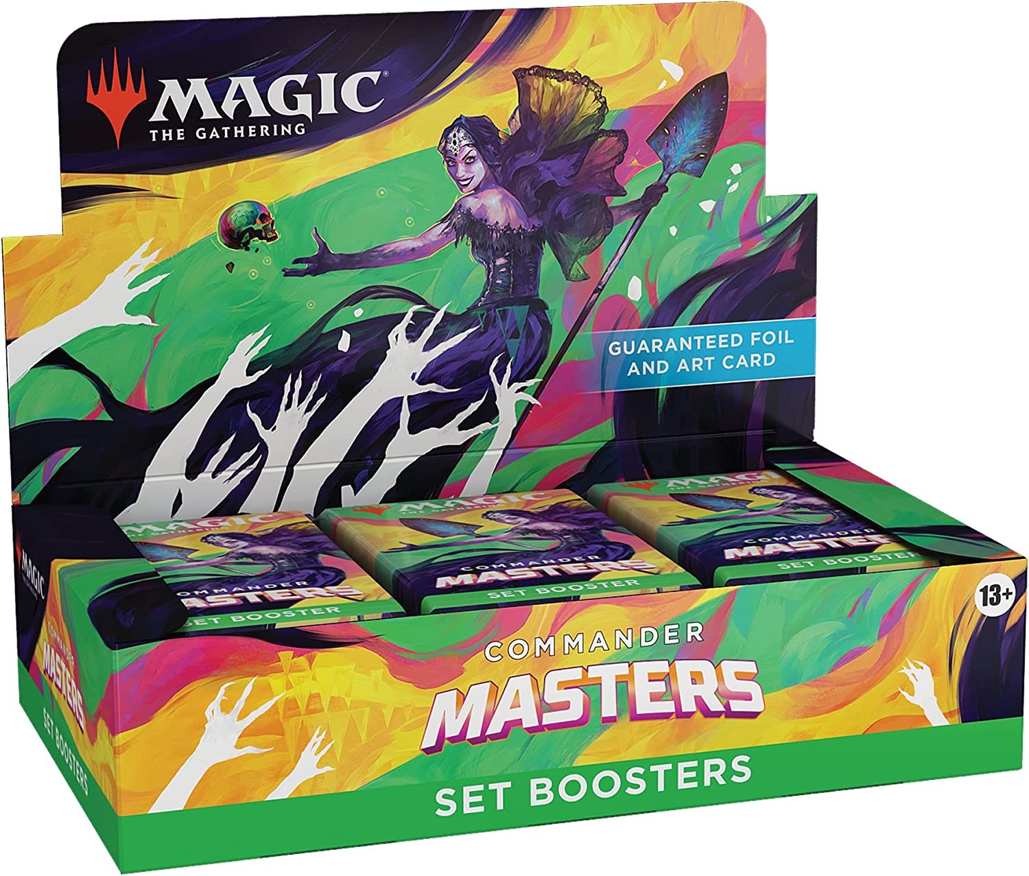 Magic The Gathering: Commander Masters Set Booster Display (24 Boosters ...