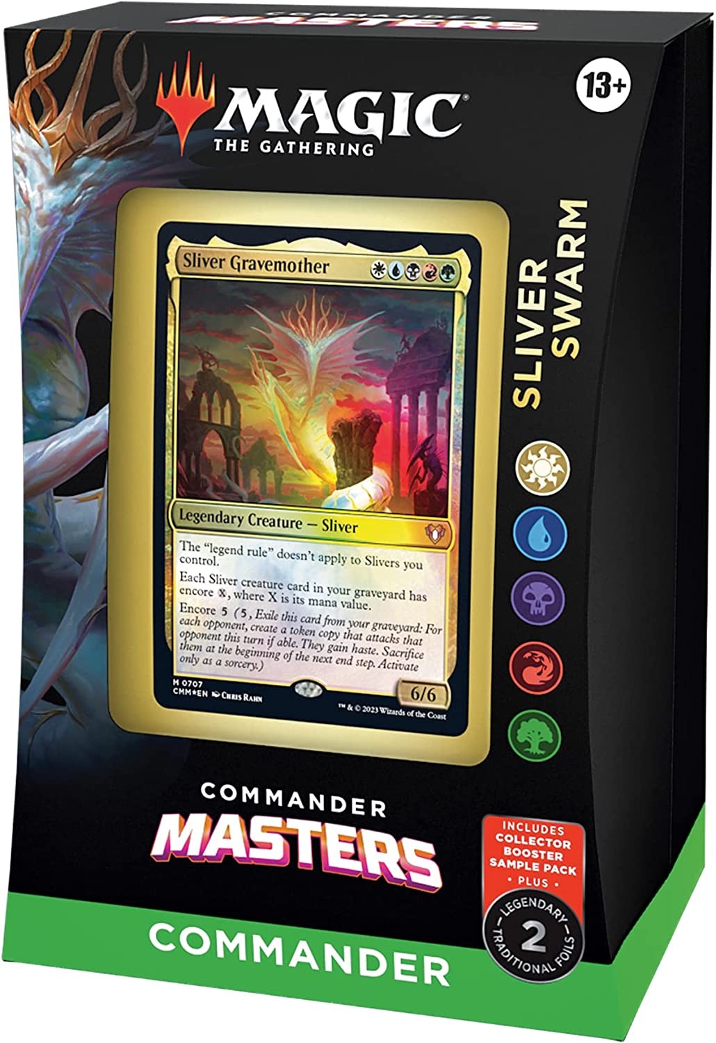 Magic The Gathering: Commander Masters Deck - Silver Swarm | Ozone.bg