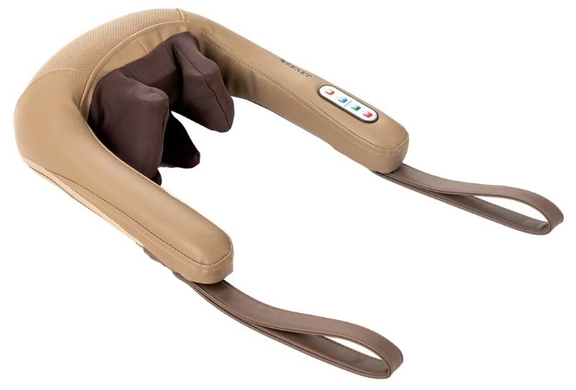 Масажор за врат Zenet - Zet-759, 2 степени, кафяв | Ozone.bg