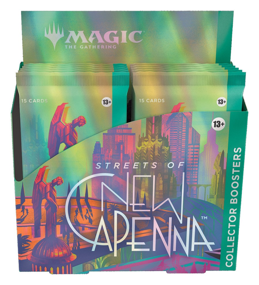 Magic the Gathering: Streets of New Capenna - Collector Booster Display (12 packs) | Ozone.bg