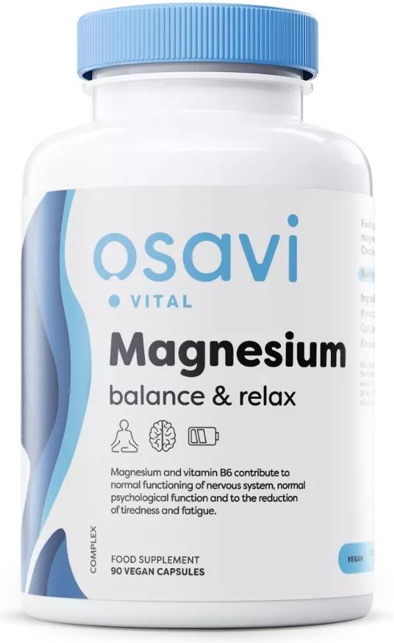 Magnesium Balance & Relax, 90 капсули, Osavi | Ozone.bg
