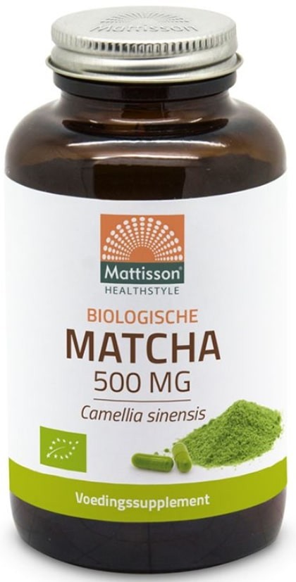 Matcha, 500 mg, 60 капсули, Mattisson Healthstyle | Ozone.bg