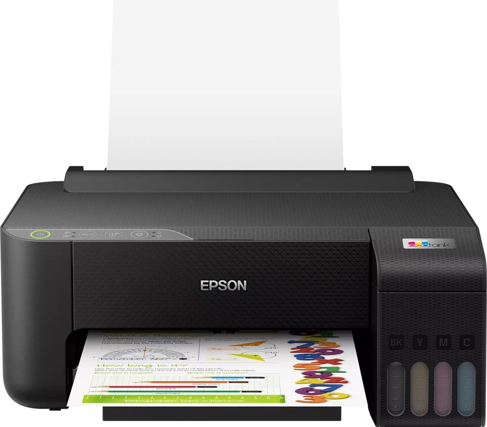 Мастиленоструен принтер Epson - EcoTank L1270 WiFi PRT, черен | Ozone.bg