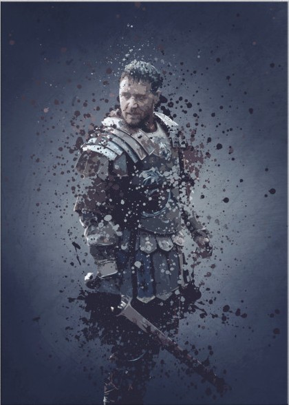 Метален постер Displate - Gladiator - Maximus | Ozone.bg