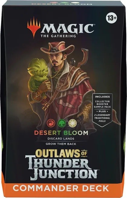 Magic the Gathering: Outlaws of Thunder Junction Commander Deck ...