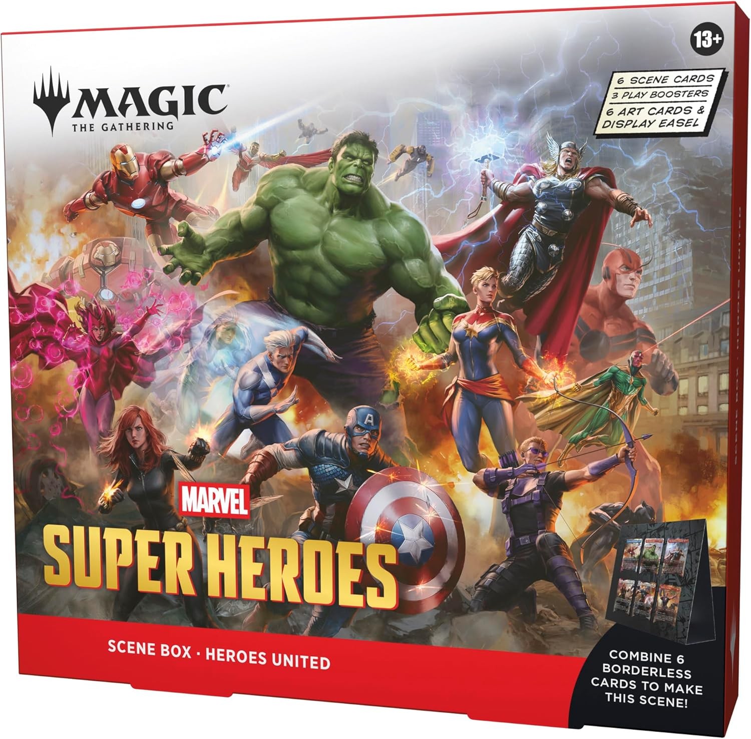 Magic The Gathering: Marvel Super Heroes Scene Box Heroes United | Ozone.bg
