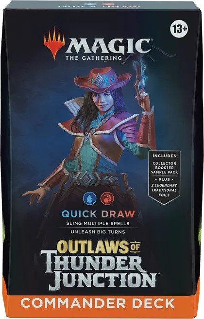 Magic the Gathering: Outlaws of Thunder Junction Commander Deck - Quick Draw | Ozone.bg
