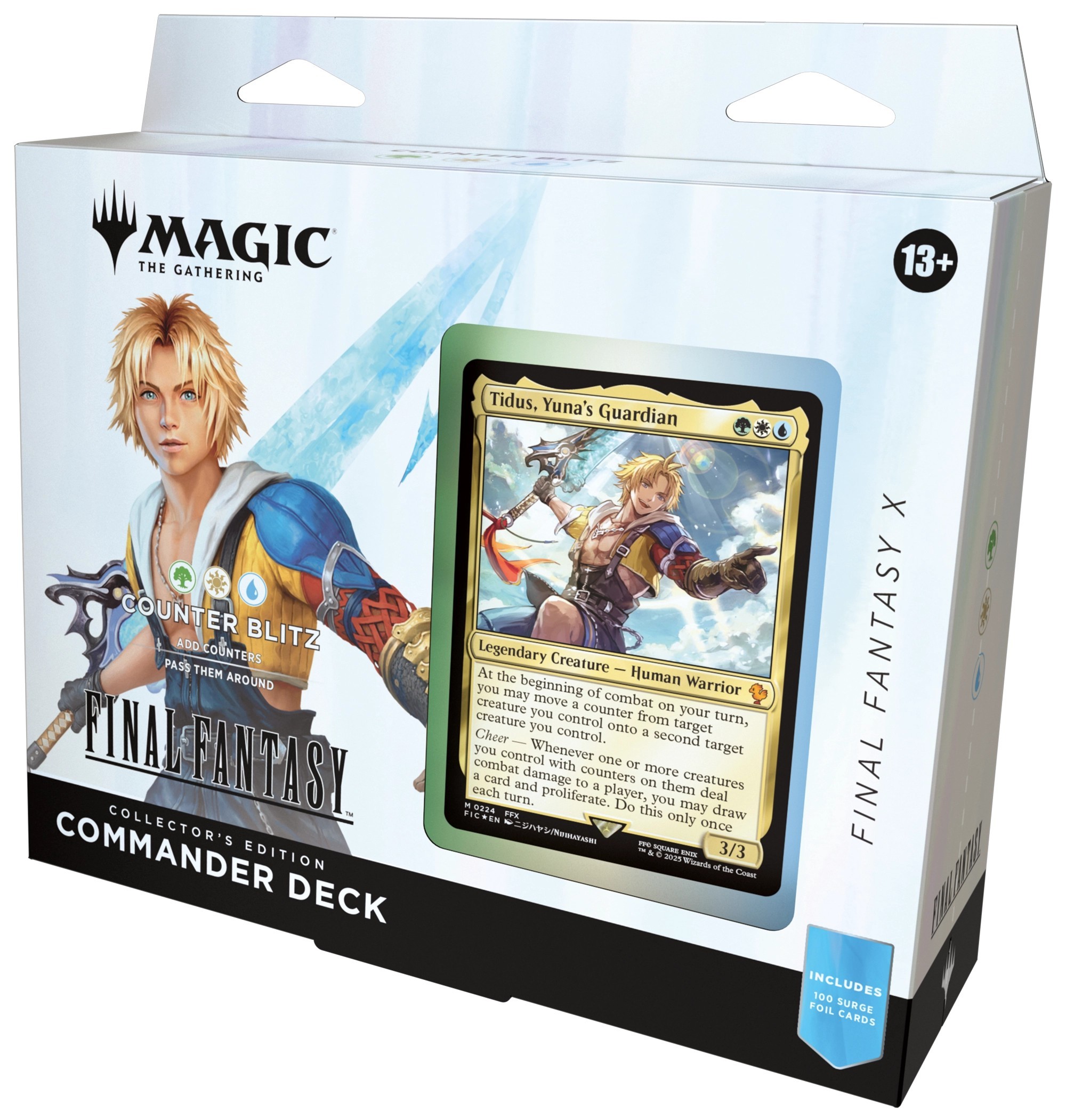 Magic The Gathering: Final Fantasy Collector's Edition Commander Deck ...