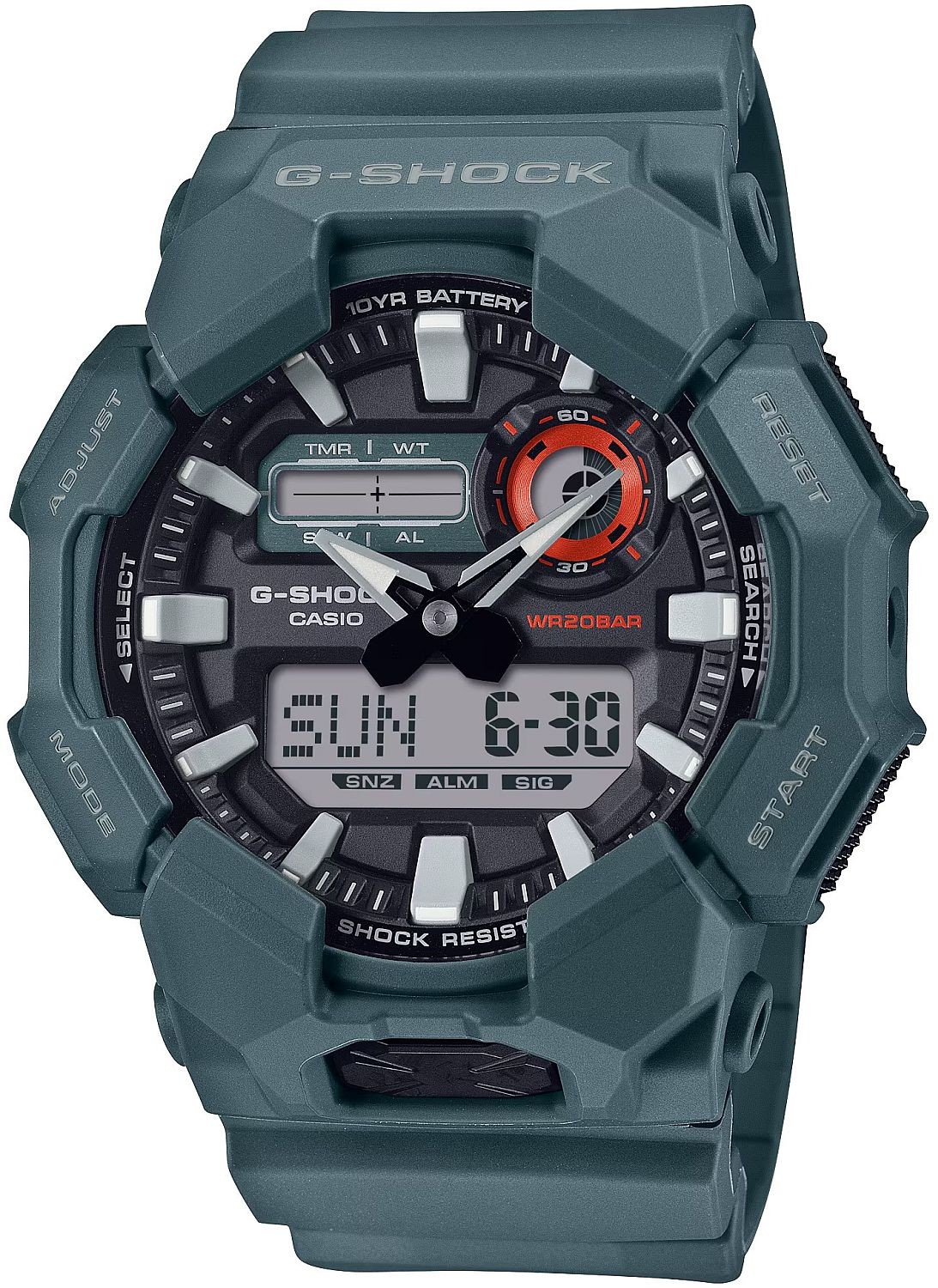 Мъжки часовник Casio G-Shock - GA-010-2AER | Ozone.bg