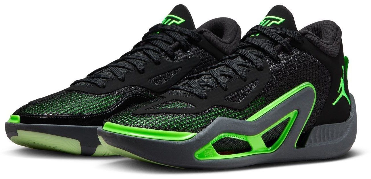 Мъжки обувки Nike - Jordan Tatum, размер 45, черни/зелени | Ozone.bg