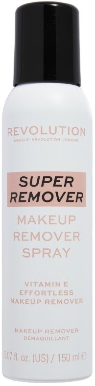 Makeup Revolution Спрей за почистване на грим Super Remover, 150 ml ...