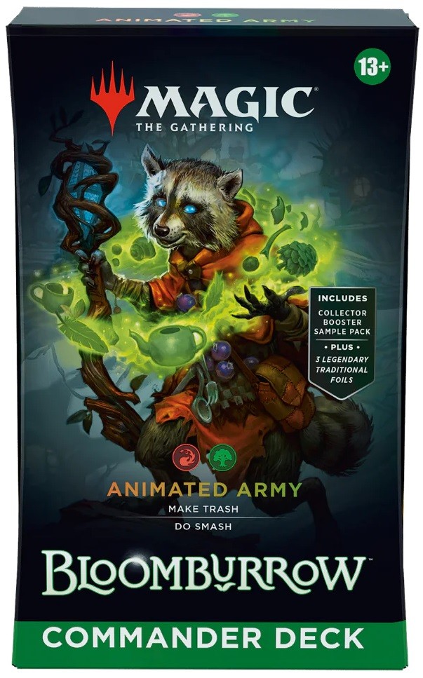 Magic The Gathering: Bloomburrow Commander Deck - Animated Army | Ozone.bg