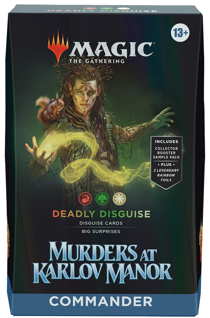 Magic the Gathering: Murders at Karlov Manor Commander Deck - Deadly ...