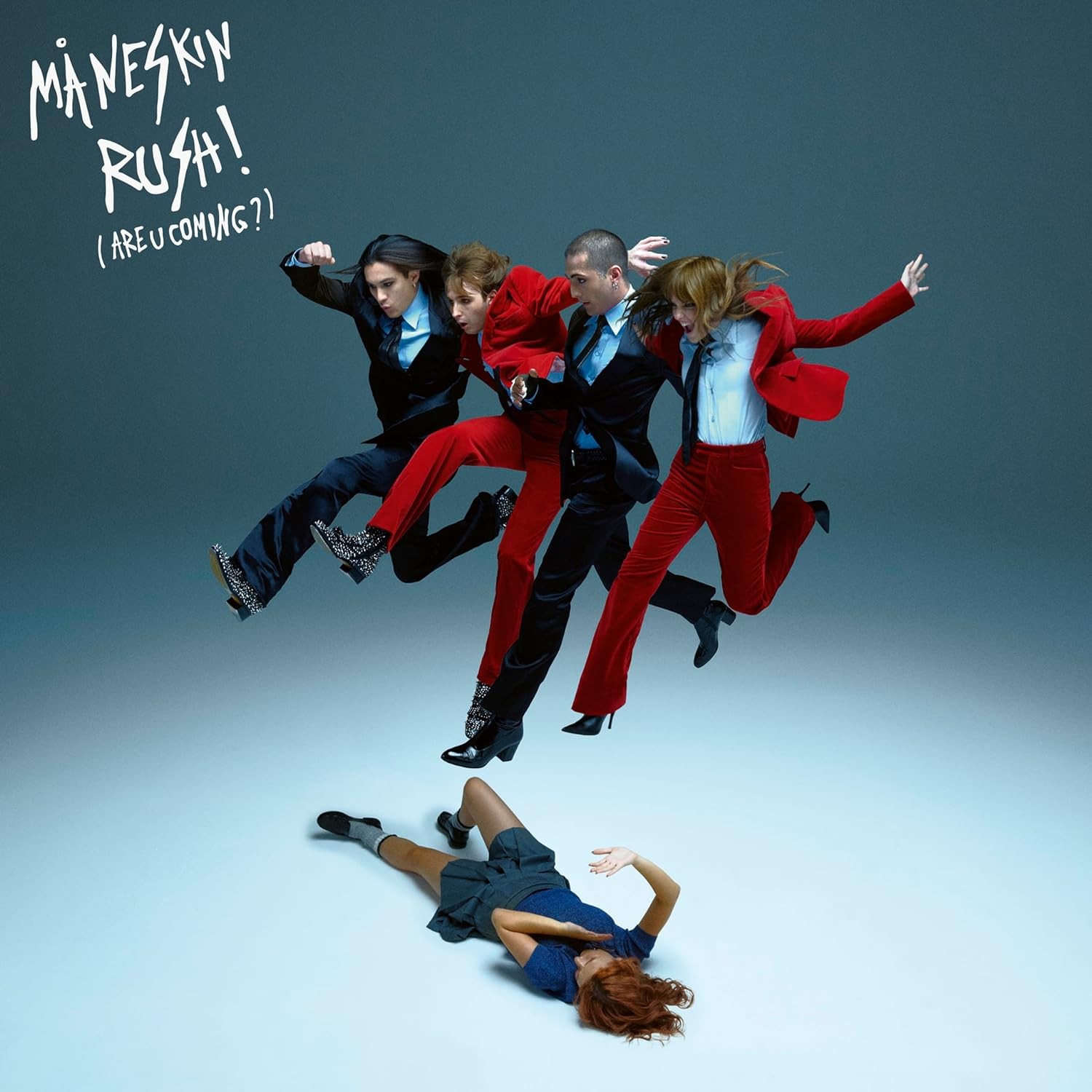 Maneskin - RUSH! (ARE U COMING?) (2 Pink Red Splatter Vinyl) Отлична ...