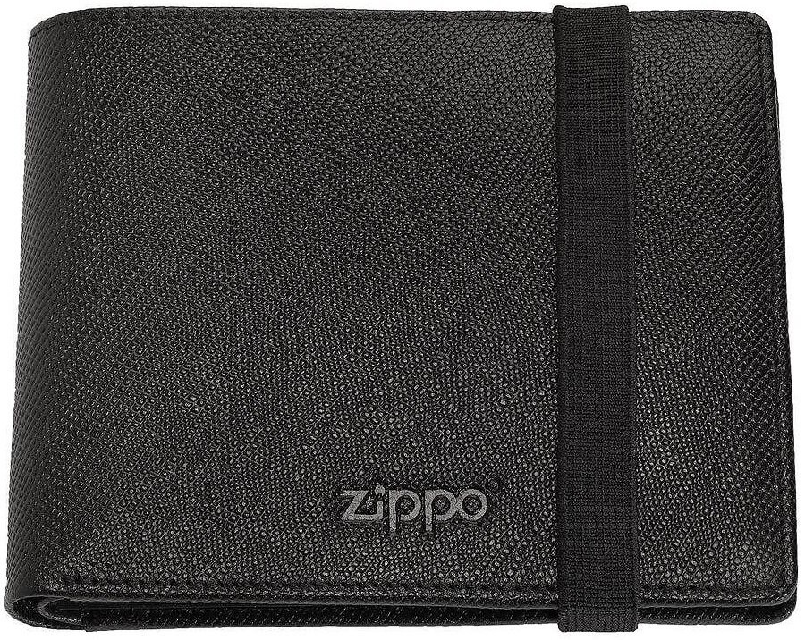 Мъжки портфейл Zippo Saffiano - RFID защита, черен | Ozone.bg
