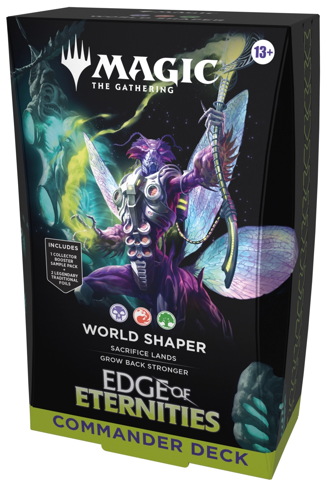 Magic The Gathering: Edge of Eternities Commander Deck World Shaper ...