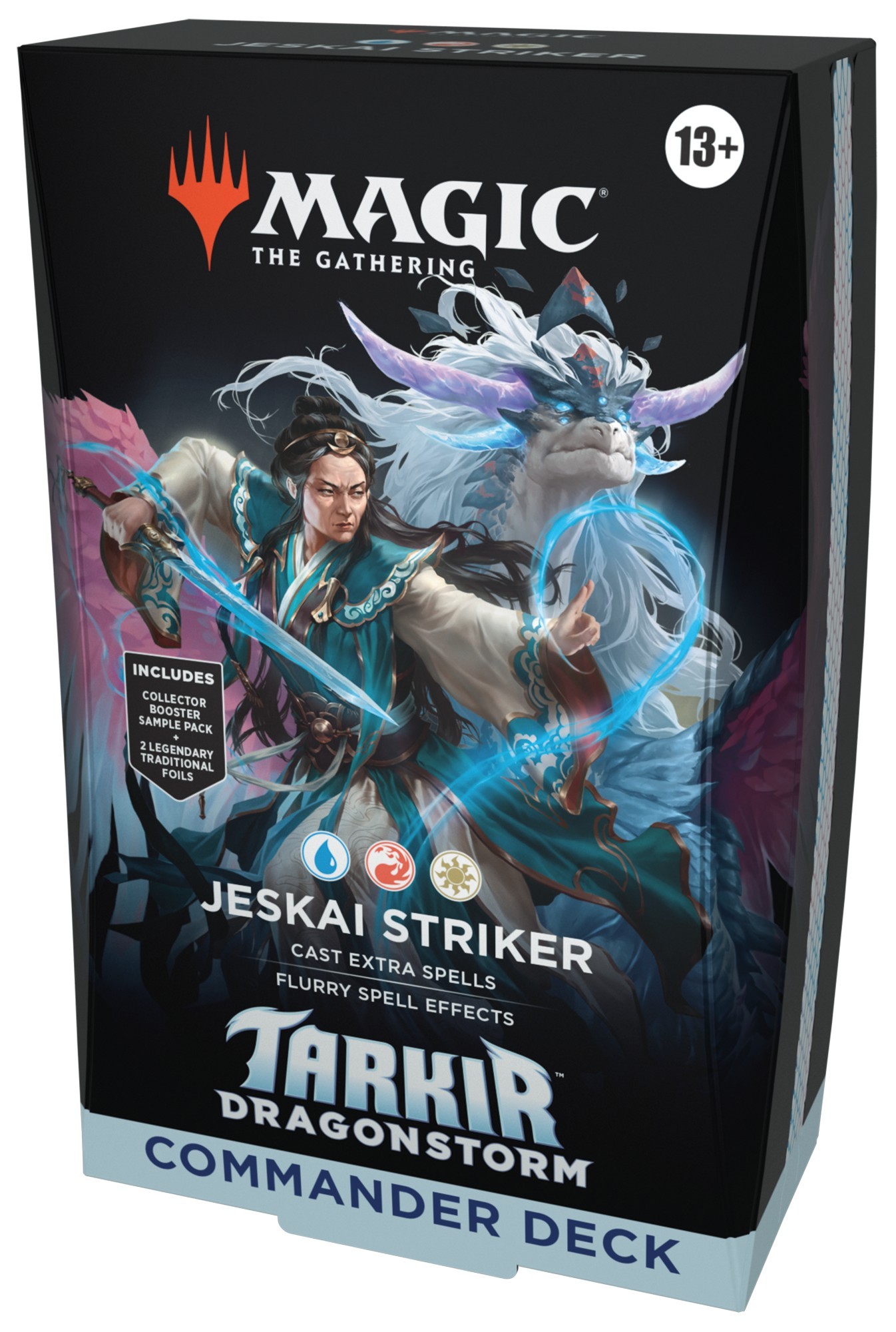 Magic The Gathering: Tarkir: Dragonstorm Commander Deck Jeskai Striker ...