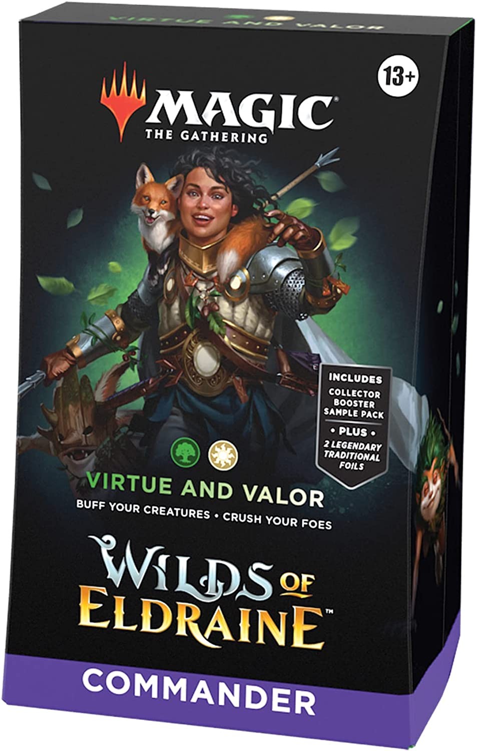 Magic The Gathering: Wilds of Eldraine Commander Deck - Virtue and ...