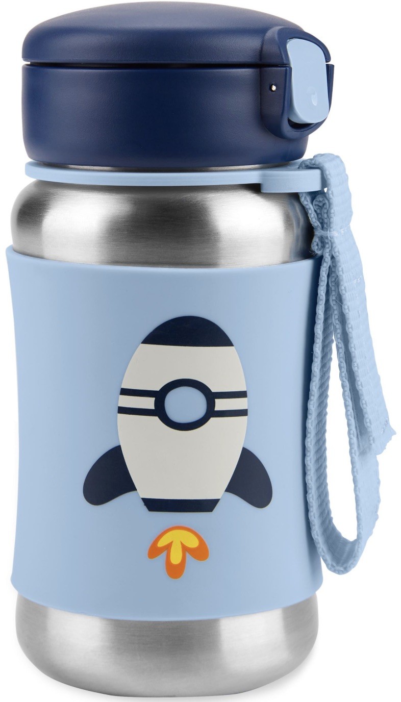 Метална бутилка Skip Hop Spark Style - Rocket, 350 ml | Добра цена ...
