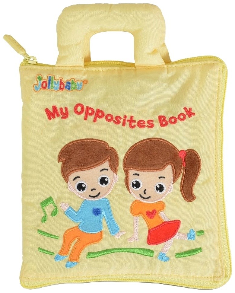 Мека книжка-чанта Jollybaby - My Opposites Book | Отлична цена | Ozone.bg