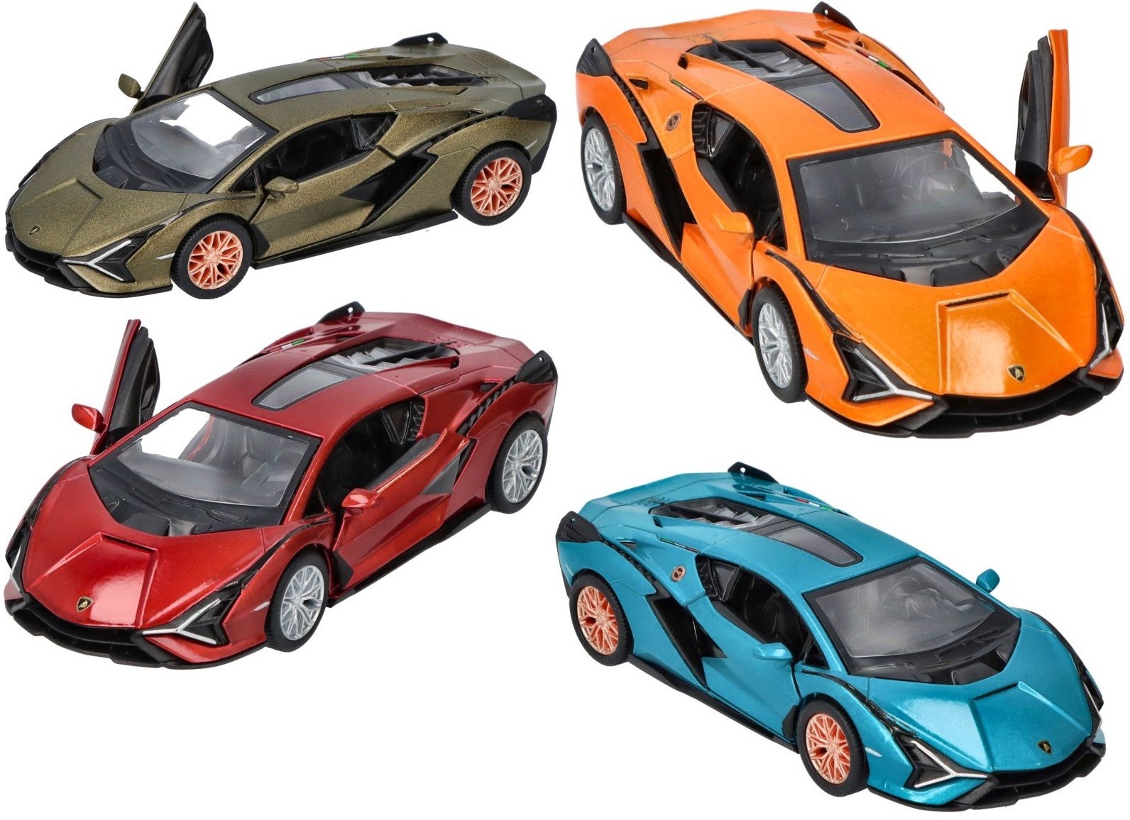 Метална кола Goki - Lamborghini Sian, 1:40, асортимент | Отлична цена ...