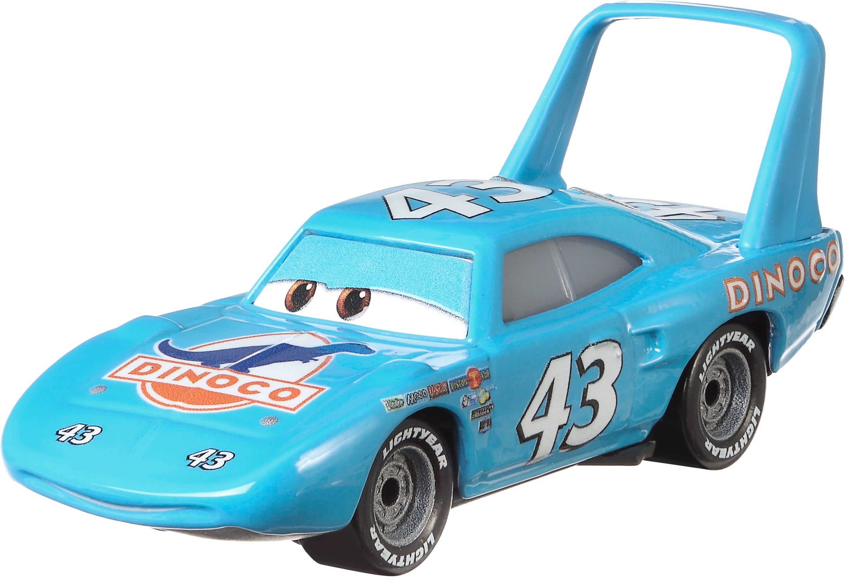 Метална количка Disney Pixar Cars - Strip Weathers AKA The King, 1:55 ...