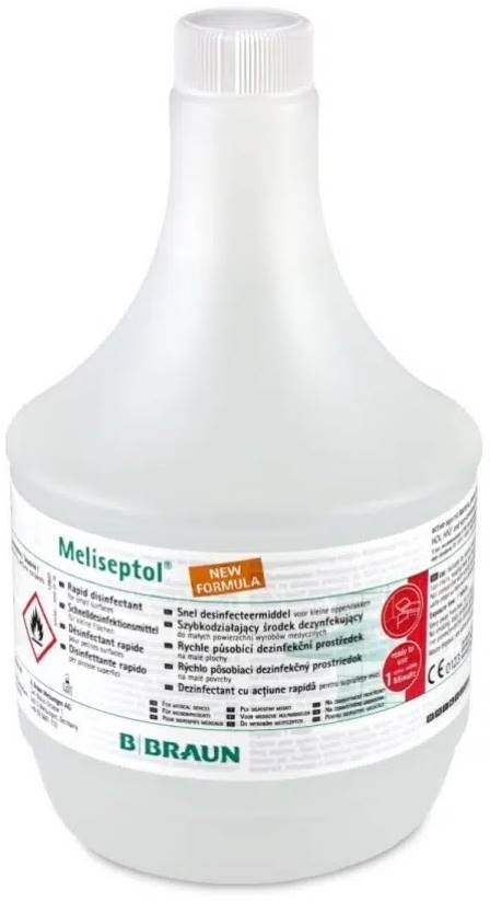 Meliseptol New Formula Дезинфектант за повърхности, 1000 ml, B. Braun ...
