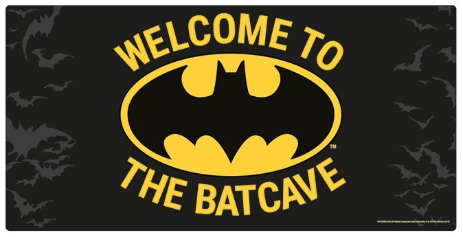 Метален постер Pyramid DC Comics: Batman - Welcome To The Batcave ...