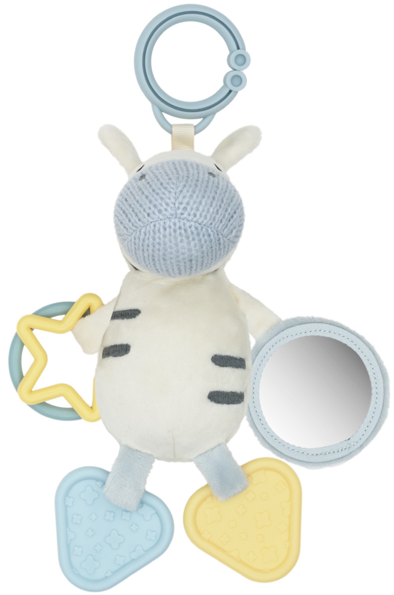 Мека играчка с активности KikkaBoo Stripy Friends | Добра цена | Ozone.bg