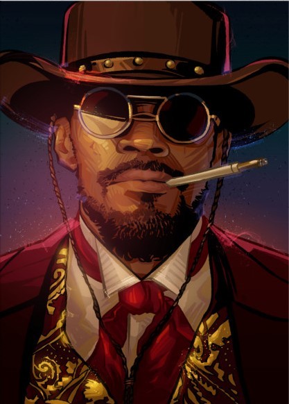 Метален постер Displate Movies: Django Unchained - Django | Ozone.bg