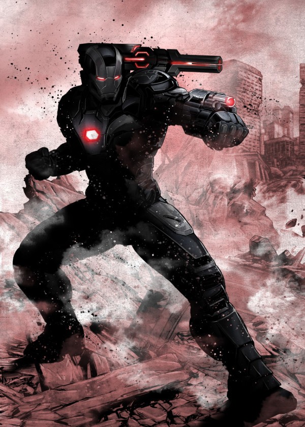 Метален постер Displate Marvel: Iron man - War Machine | Ozone.bg
