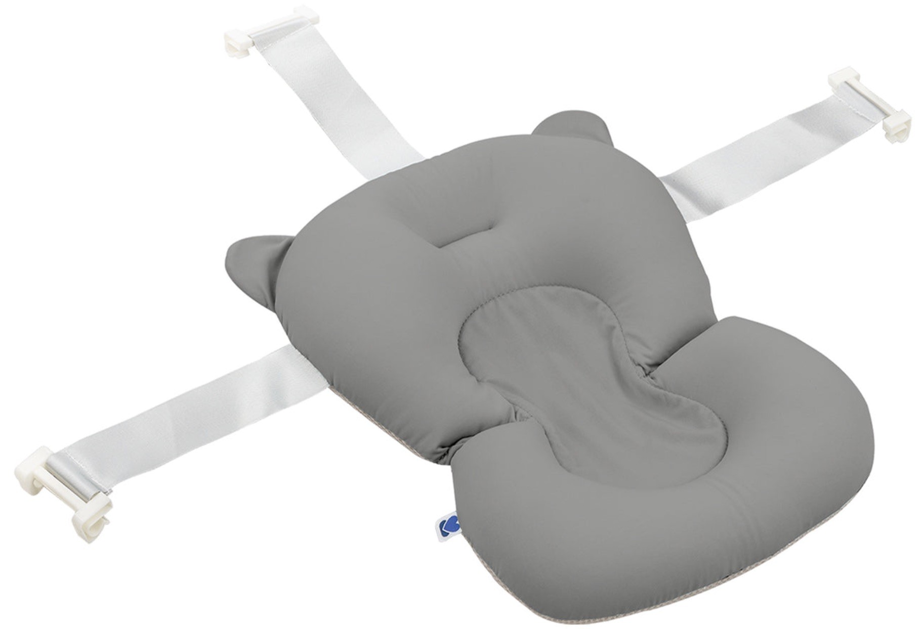 Мека подложка за вана KikkaBoo - Bear, Grey | Добра цена | Ozone.bg