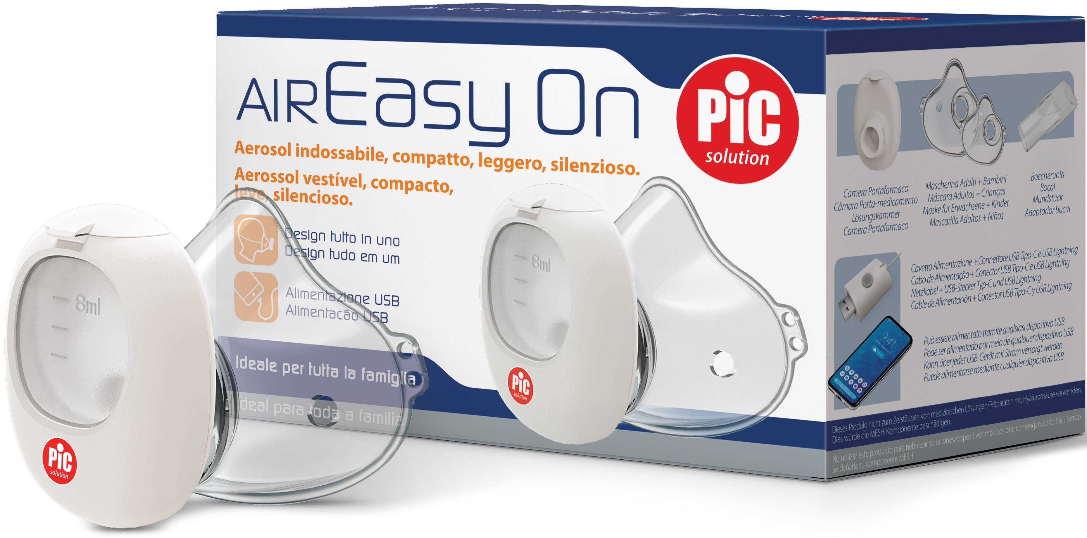 Air Easy On Меш инхалатор, Pic Solution | Ozone.bg