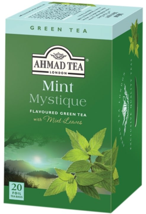 Mint Mystique Зелен чай, 20 пакетчета, Ahmad Tea | Ozone.bg
