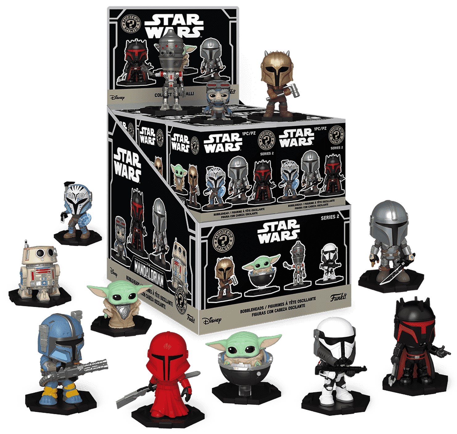 Мини фигура Funko Television: The Mandalorian - Mystery Minis Blind Box ...