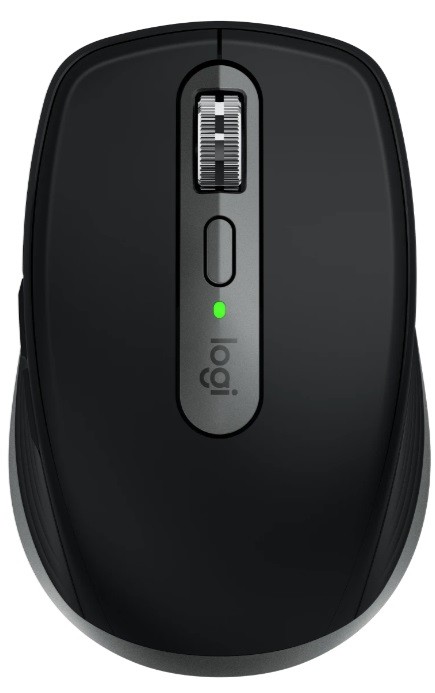 Мишка Logitech - MX Anywhere 3S for Mac, оптична, безжична, Space Gray ...