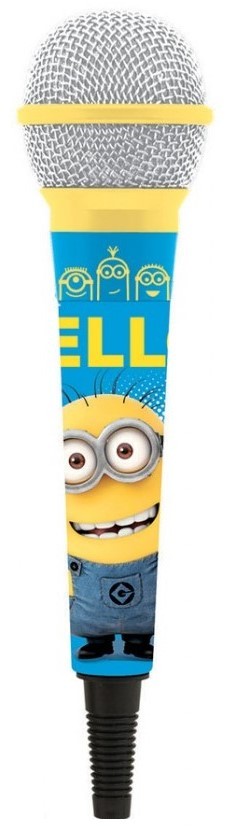 Микрофон Lexibook - The Minions MIC100DES, син/жълт | Ozone.bg