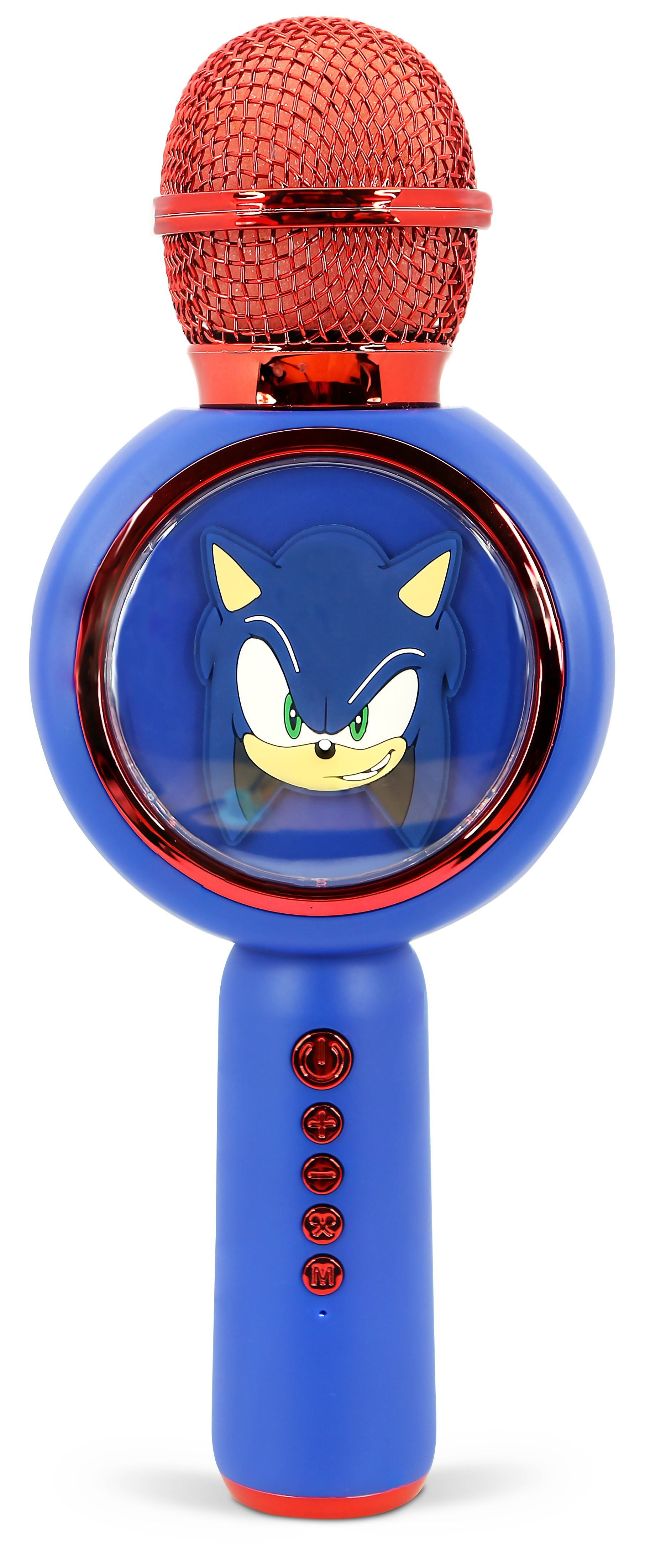 Микрофон OTL Technologies - Sonic The Hedgehog, син/червен | Ozone.bg