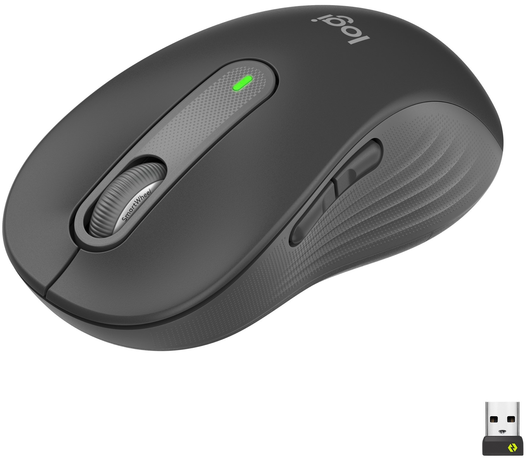 Мишка Logitech - Signature M650 L, оптична, безжична, черна | Ozone.bg