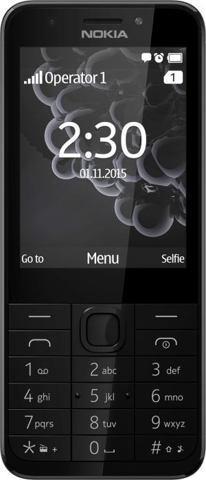 Мобилен телефон Nokia - 230 DS RM-1172, 2.8", 16MB, тъмносив | Ozone.bg
